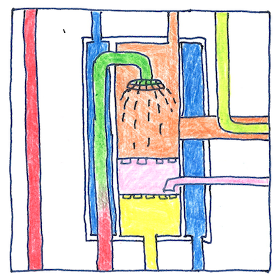 1922,1926 - Absorption refrigerator - The book of science